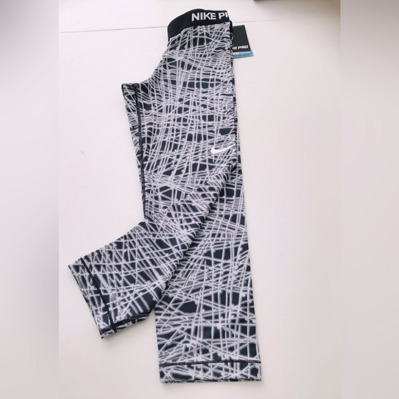 Nike | Pants & Jumpsuits | Nike Pro Hyper Cool Dri Fit Womens Training ...
